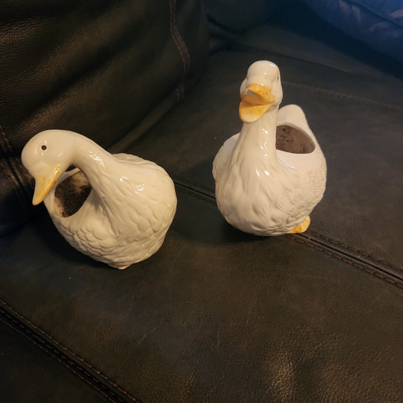 Accents | Ceramic Duck Planters | Poshmark